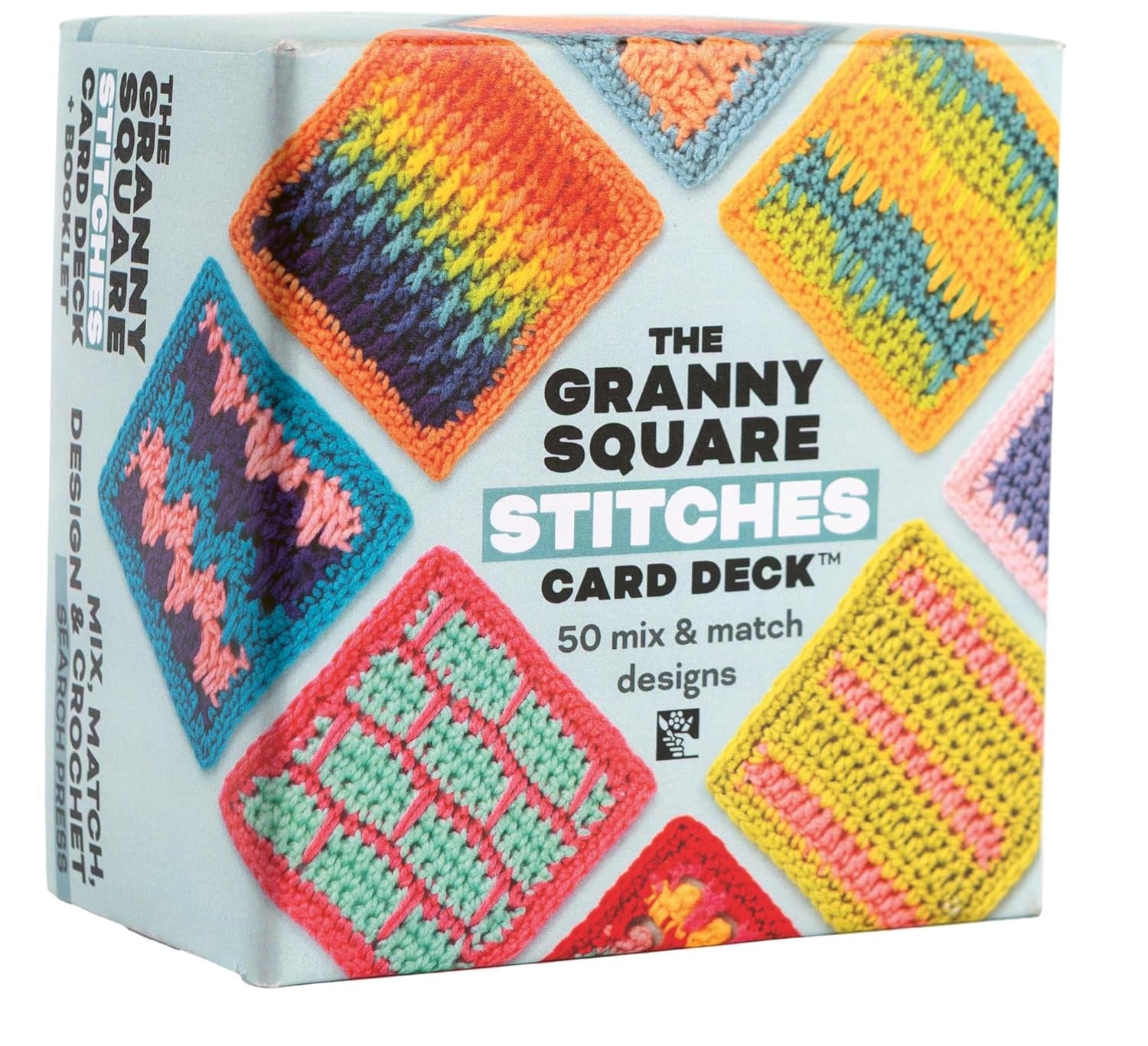 Granny Square Stitches Deck – Silver Threads & Golden Needles